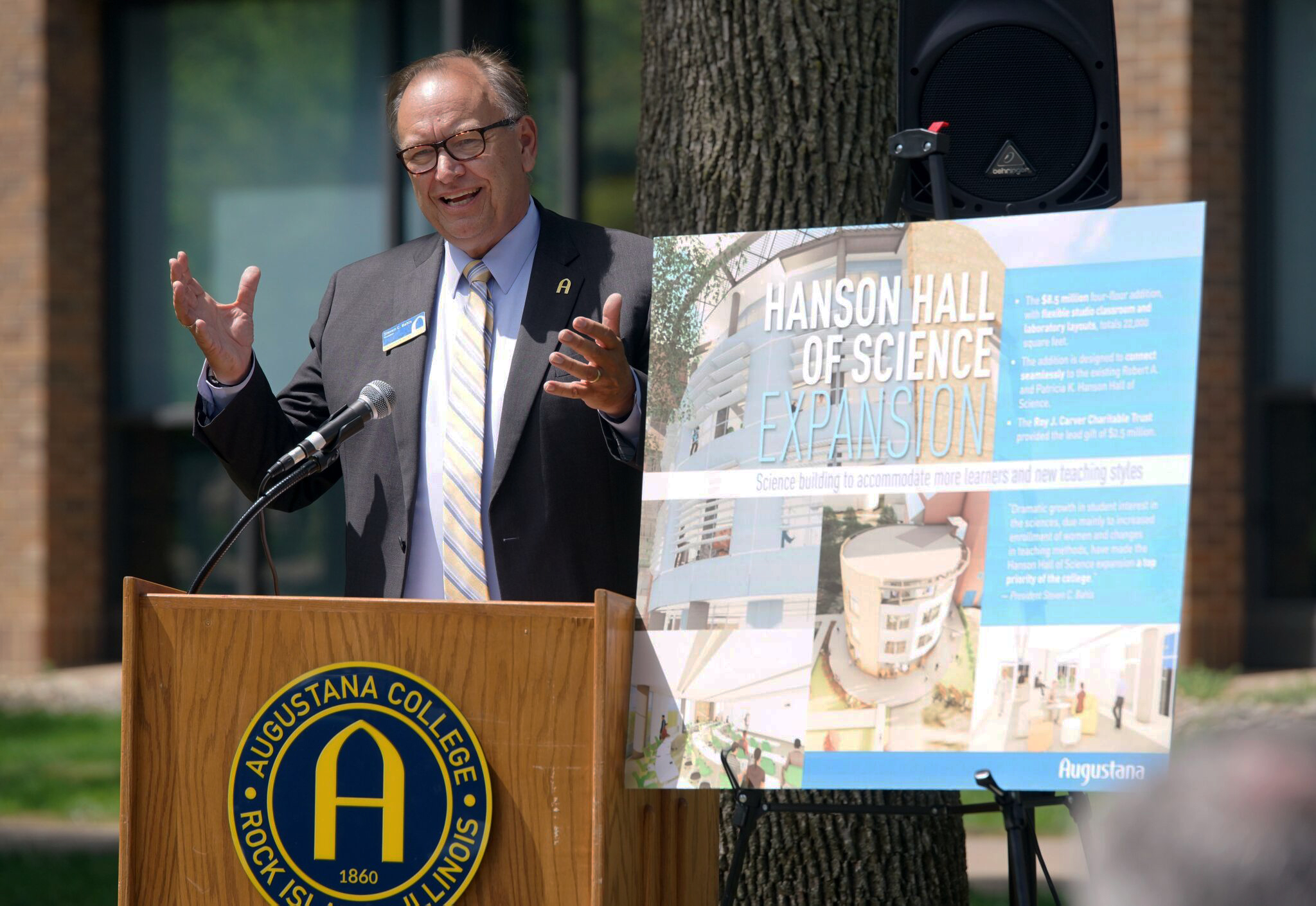 Photo gallery: Hanson Hall of Science expansion groundbreaking ...
